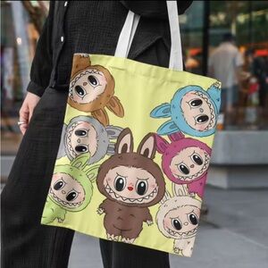 Labubu | Bags | New In Package Popular Hot Labubu And Friends Canvas ...